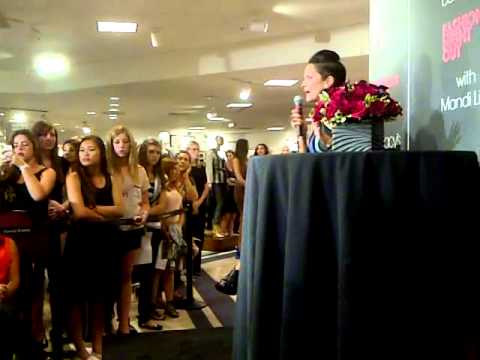 #7 Mandi Line at the Beverly Center Fashion's Night Out (FNO) in 2012