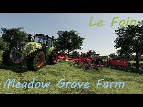 [FS19] Meadow Grove Farm | Épisode 2 | Le Foin - YouTube