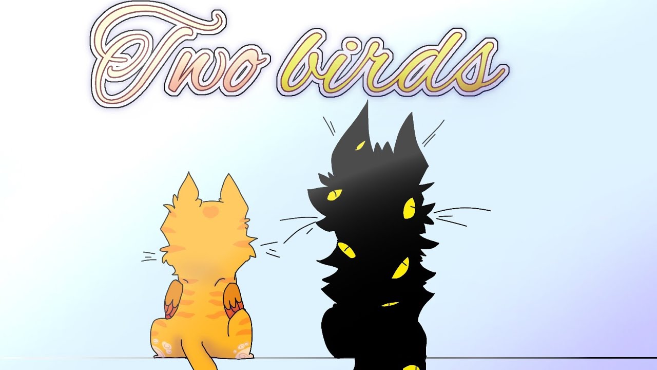 Two birds on a wire { MEME } + { ARTE } + { Lara_cookie } - YouTube