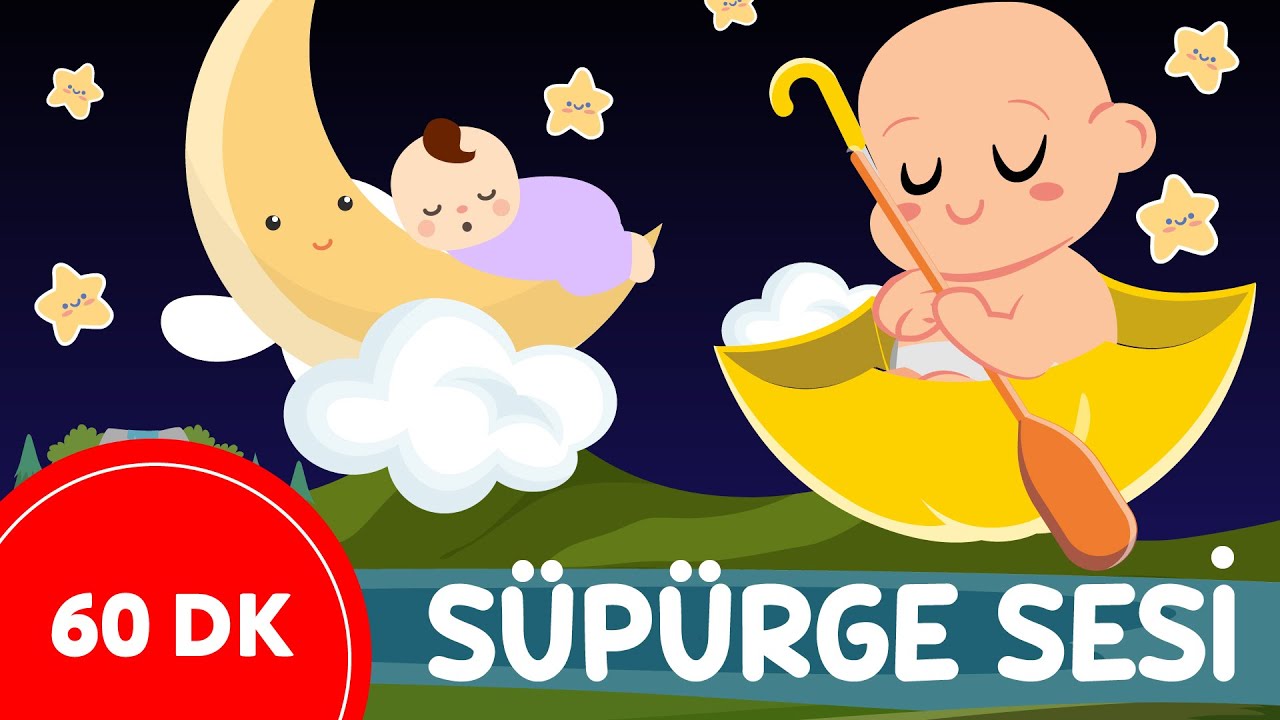 Elektrikli Süpürge Sesi - 1 Saat | Kolik Bebekler İçin | Pedagogların ...