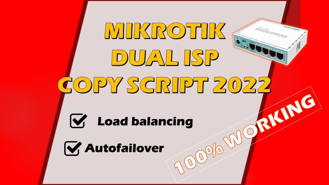 DUAL ISP COPY PASTE SCRIPT 2022 - YouTube