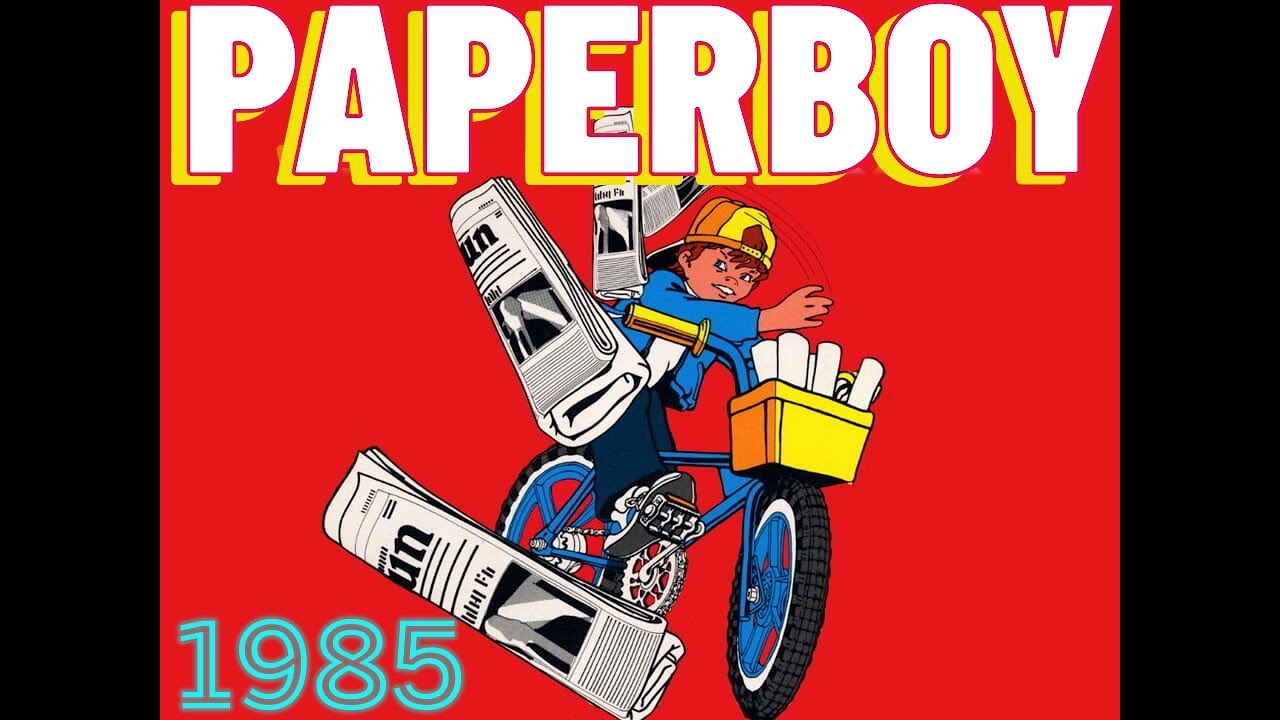 PAPERBOY - Original Arcade (1985) - YouTube