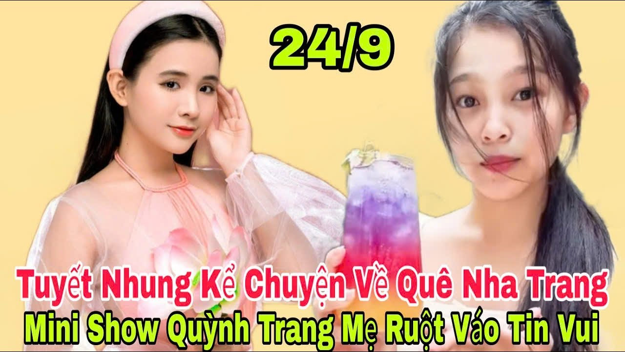 Tin Vui TUYẾT NHUNG Về Quê Gặp Điều Này QUỲNH TRANG Mini Show Cháy Vé ...