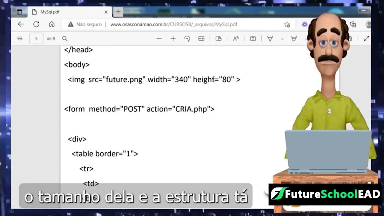 HTML, PHP e MYSQL, Exercício prático - YouTube