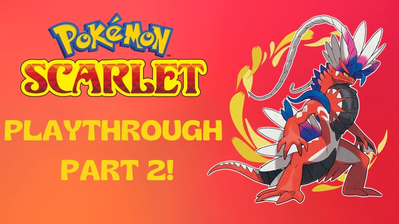 POKEMON SCARLET PLAYTHROUGH PART 2! (THE FIRST CITY!) - YouTube