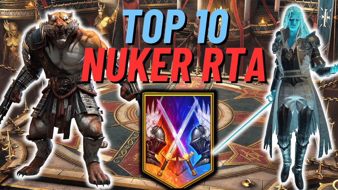 TOP 10 NUKER RTA!! [RAID SHADOW LEGENDS] - YouTube