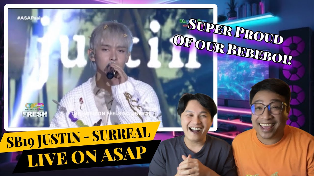 SB19's Justin De Dios - Surreal Live Performance on ASAP | BARDAGULAN REACTION - YouTube