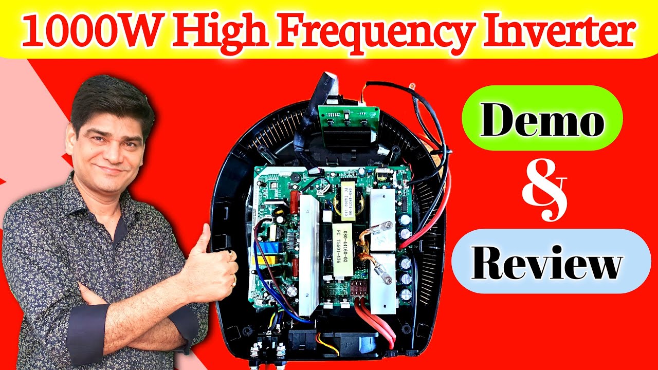 High Frequency Inverter Full Demo - YouTube