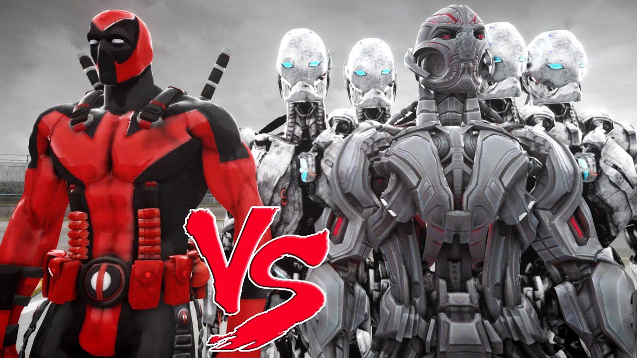 DEADPOOL VS ULTRON - EPIC BATTLE - YouTube