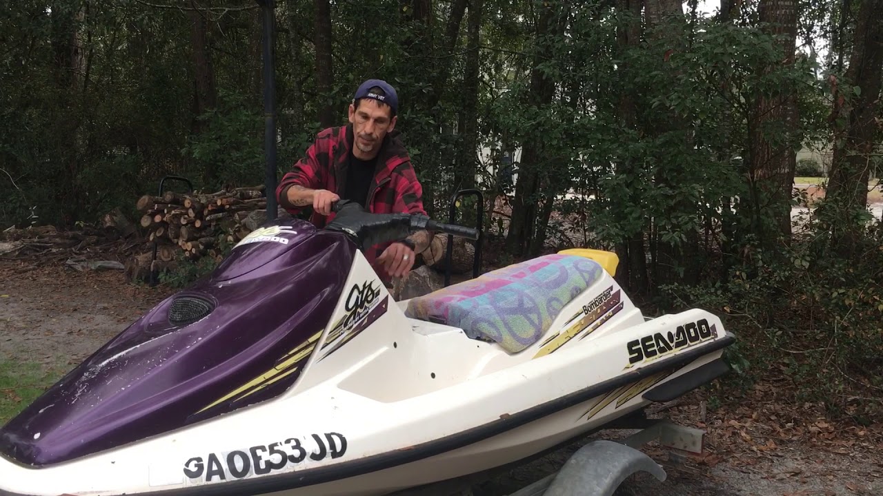 98 seadoo gts - YouTube