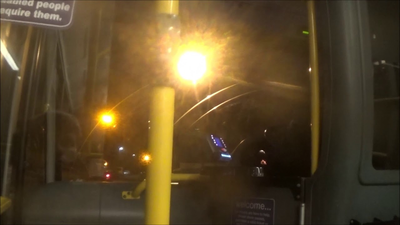 Foxy riding on The Big Lemon bus route 47 in East Sussex, 24th January ...
