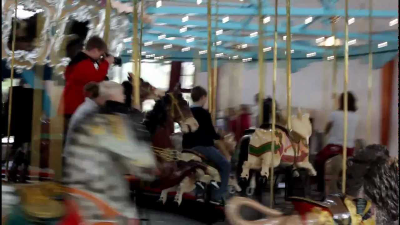 Carousel at Pullen Park - YouTube