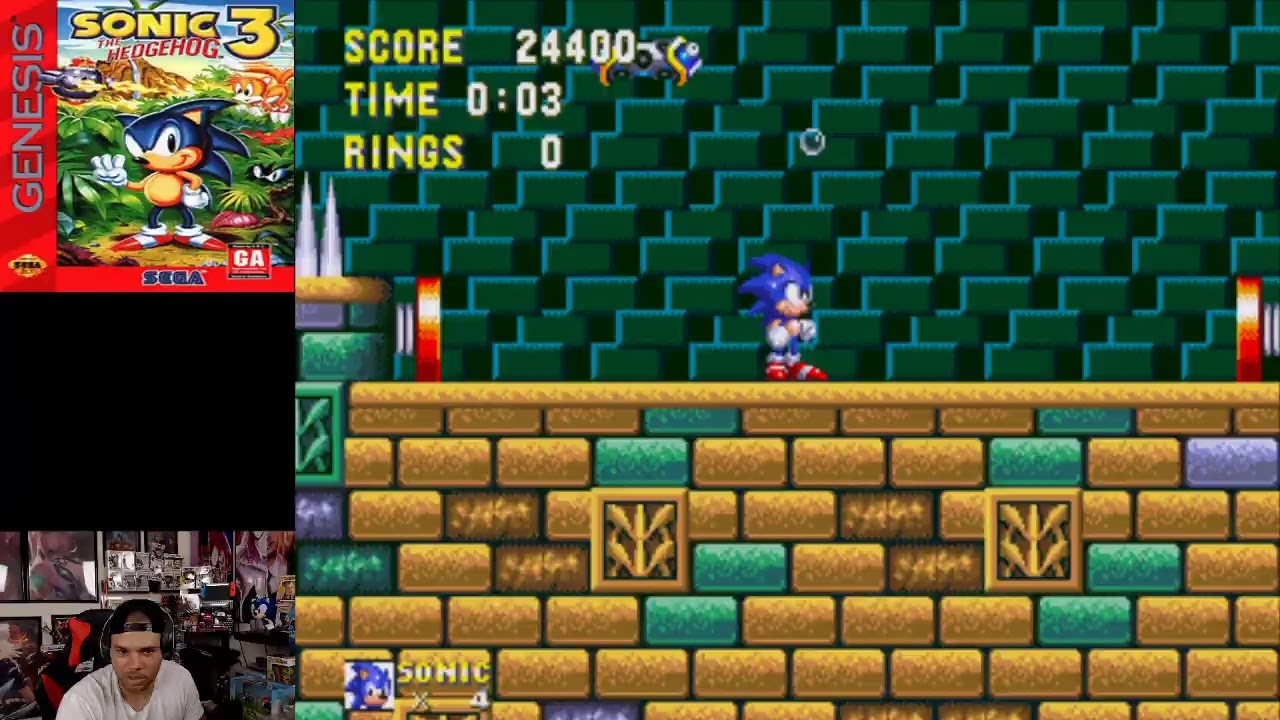 Sonic The Hedgehog 3 Play-Through (Genesis) - YouTube