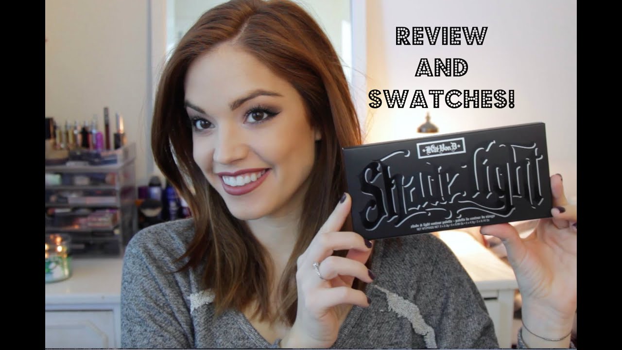 Kat Von D Shade + Light Contour Palette Review & Swatches! - YouTube