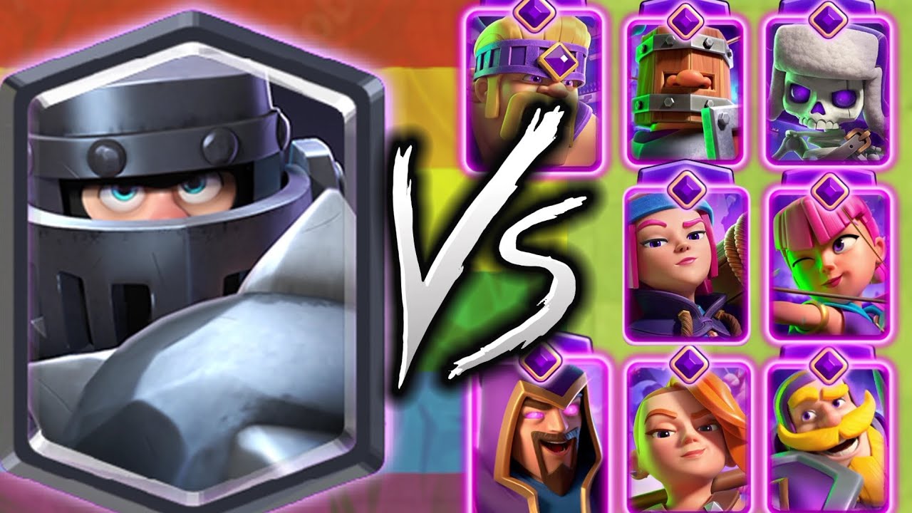 Mega knight Vs best evolution cards ☠️🥶 |Clash Royal - YouTube