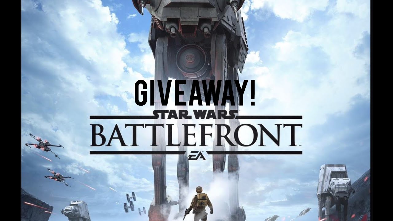 (OPEN) GIVEAWAY OF STAR WARS BATTLEFRONT PS4! 😱 - YouTube
