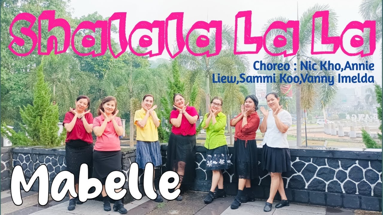 Shalala La La Line Dance - YouTube