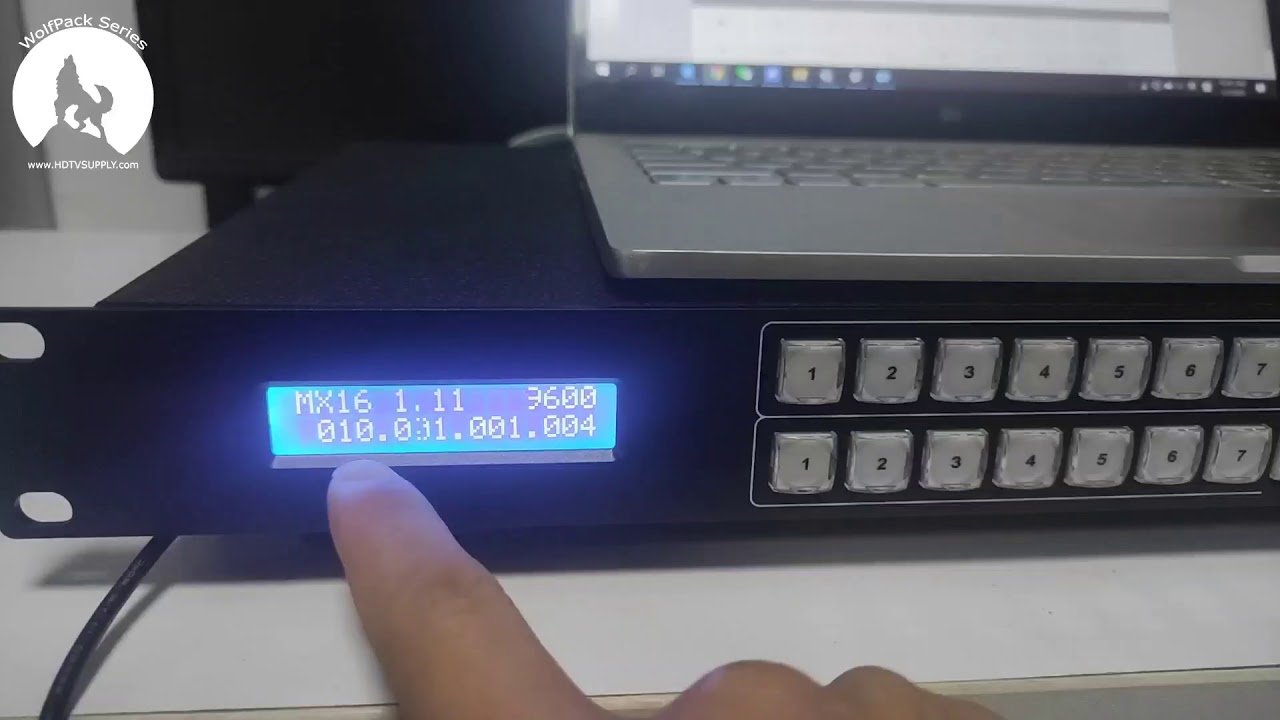 4K2K HDMI 16x16 Matrix switch - YouTube
