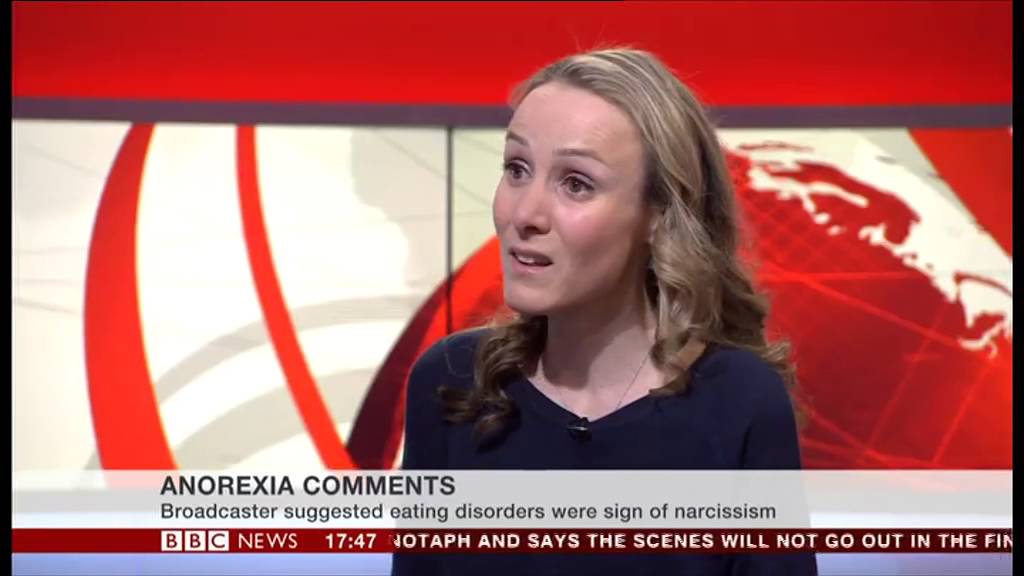 Emma Woolf, anorexia & narcissism: BBC News March 2016 - YouTube