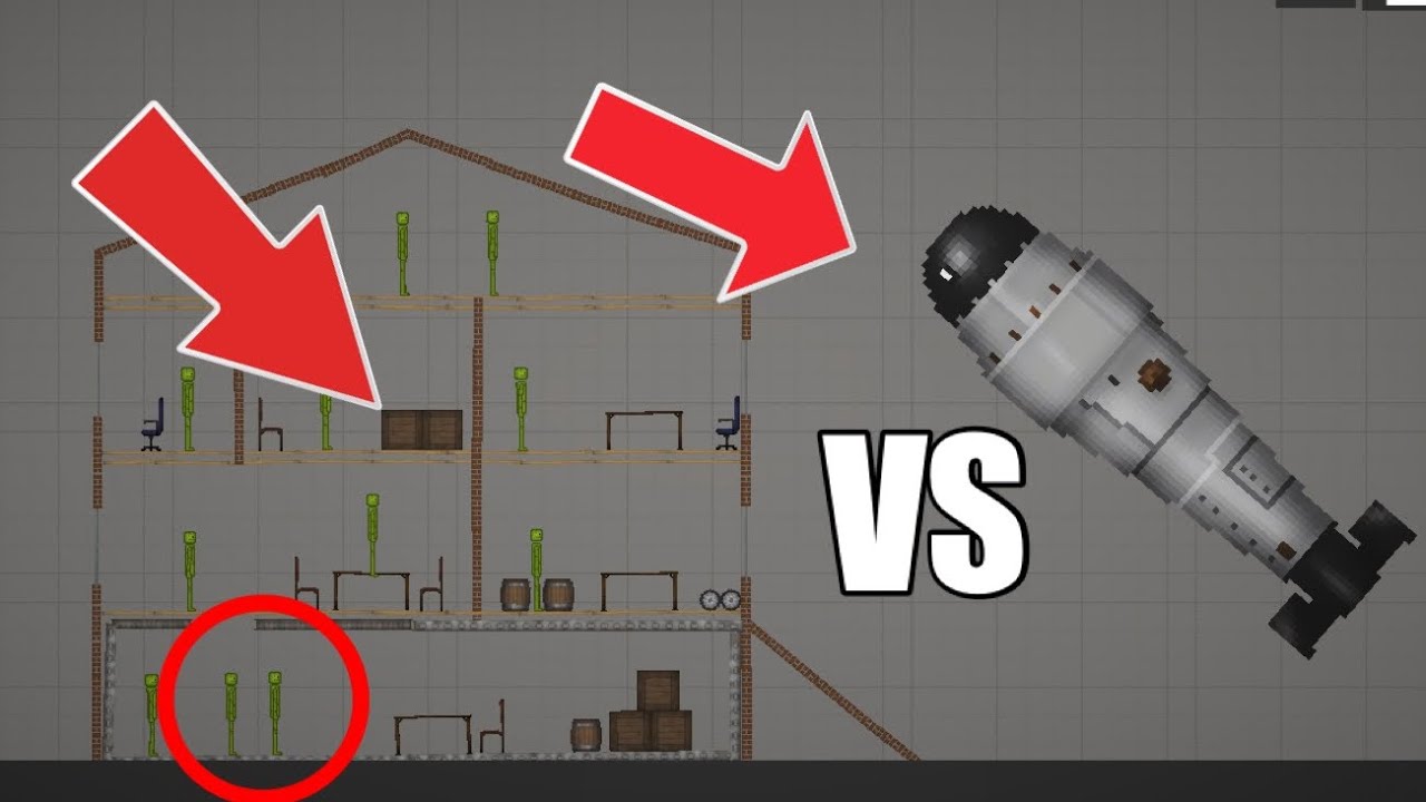 The NUKE Melon Playground VS HOUSE And Melon (EXPERIMENT) - YouTube