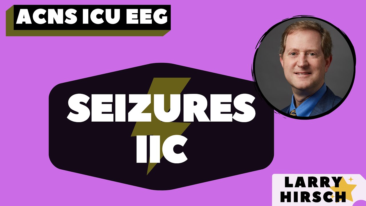 EEG Talk - ACNS Critical Care EEG Terminology 2021 (Part 4) - YouTube