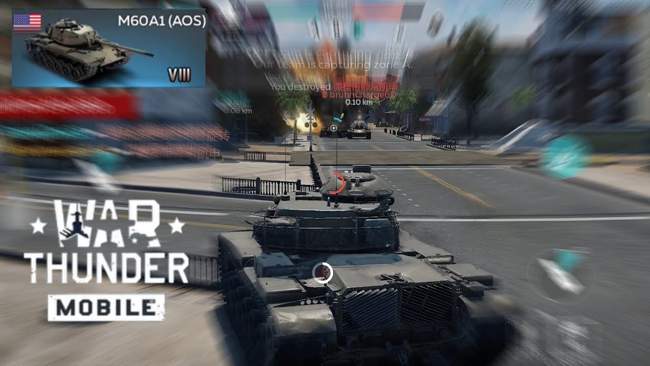 M60A1 Best tank | War thunder Mobile - YouTube