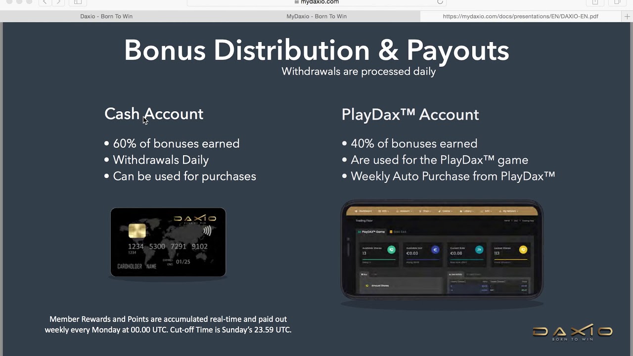 Chính Sách Trả Thưởng DAXIO - YouTube