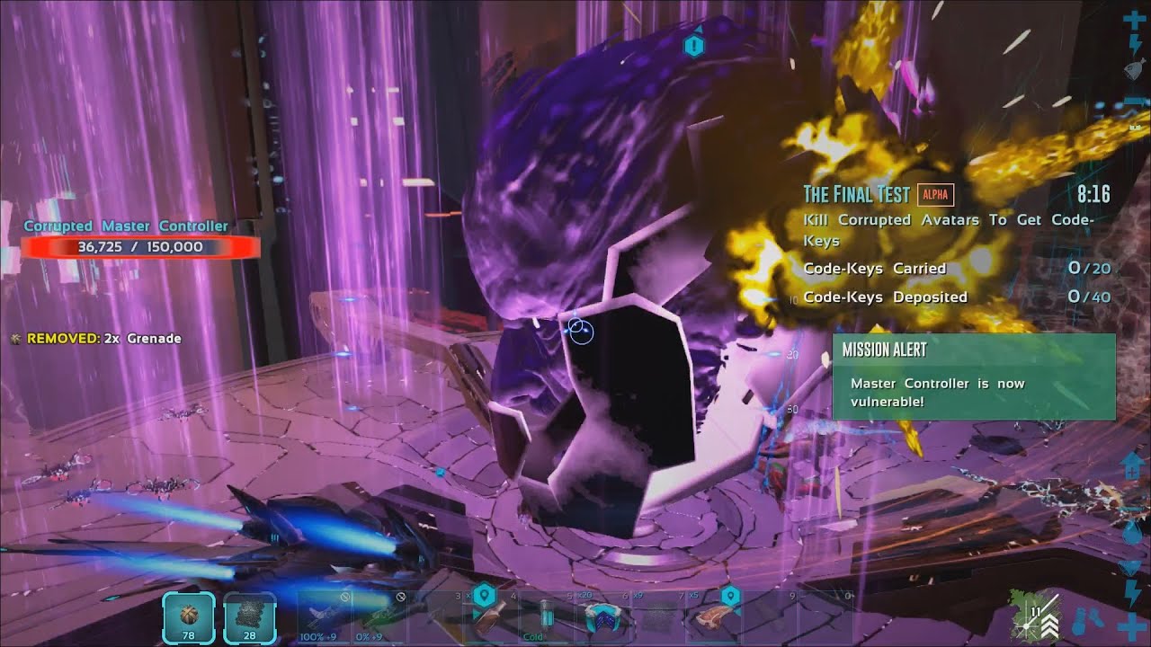 Ark Master controller alpha Vs Astrodelphis official - YouTube