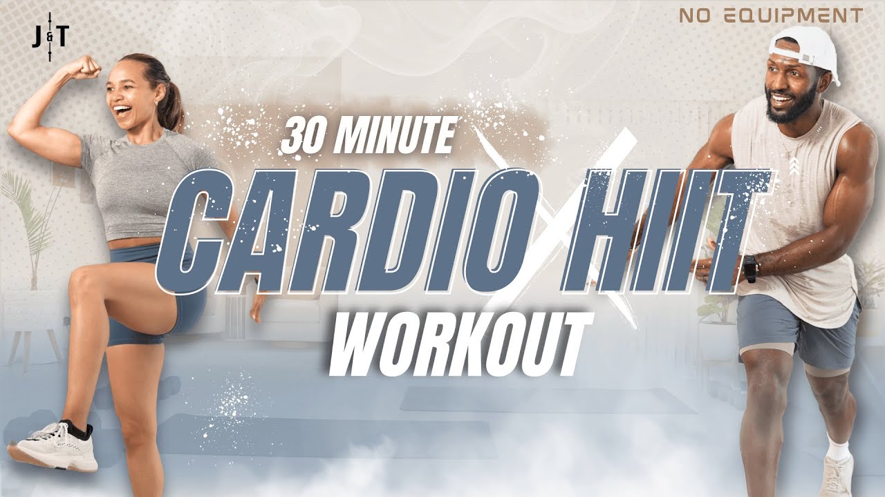 30 Minute Full Body Cardio HIIT Workout (With Modifications/ No ...