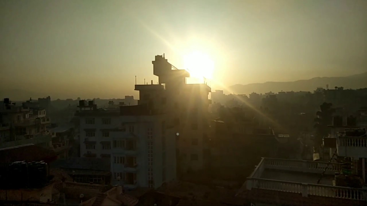 Winter view of Kathmandu valley at morning time - YouTube