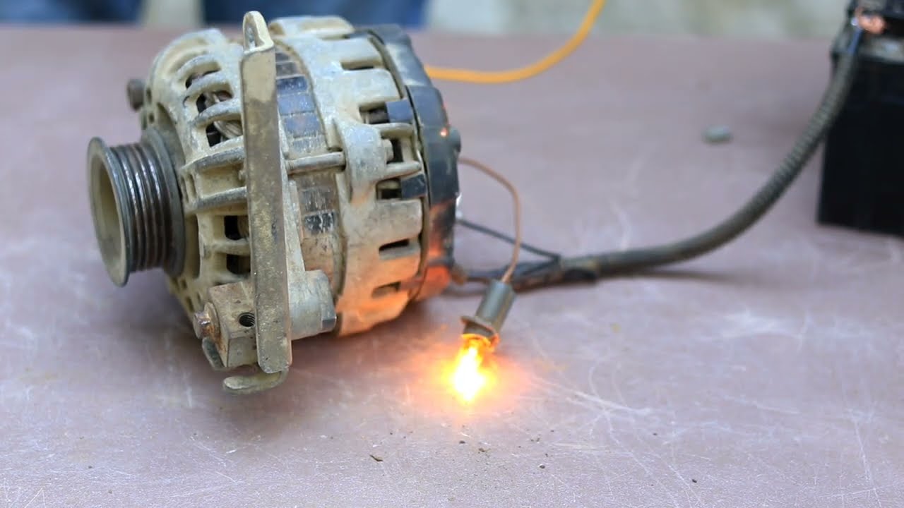 Bosch 1 Pin Alternator Wiring Connection / how to wiring Bosch ...