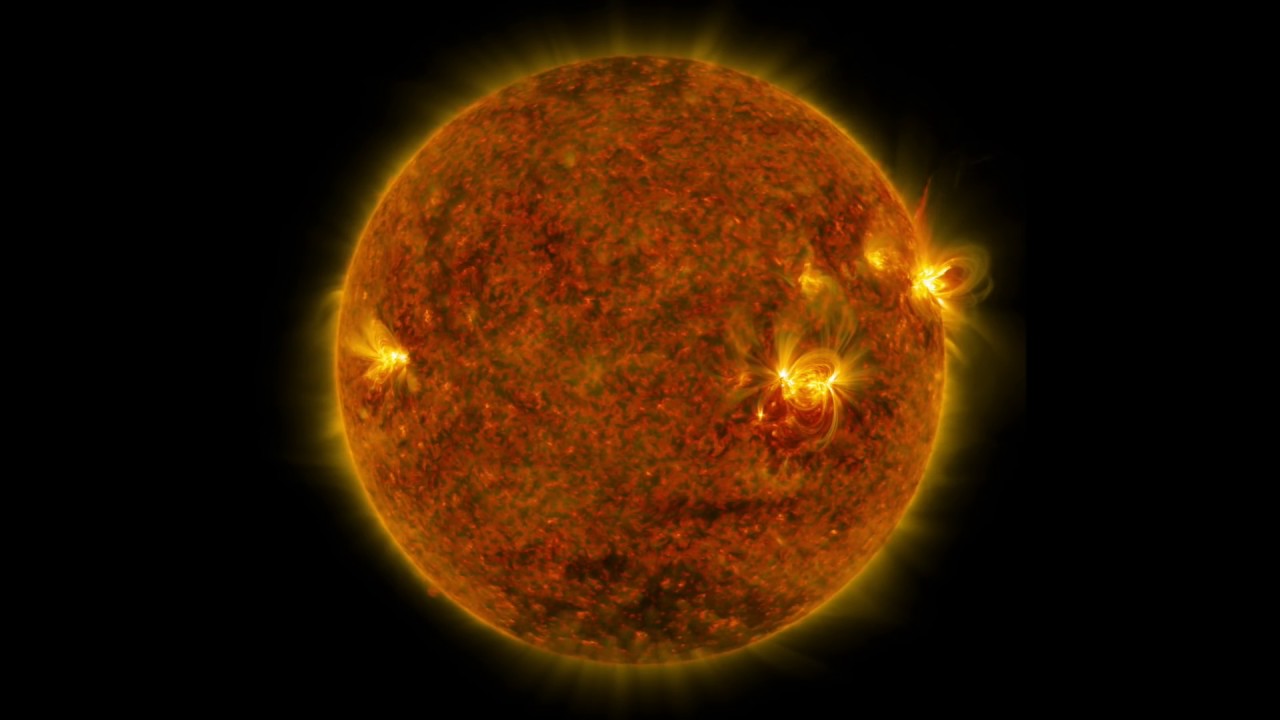 April 2017 Solar Flares - HD - YouTube