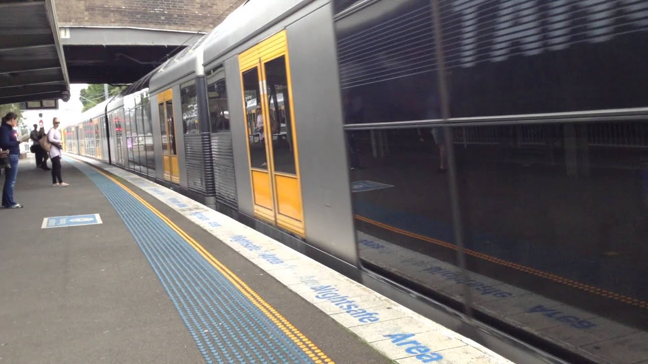 Sydney Trains Tangara T2 + T24 Arriving At Sutherland - YouTube
