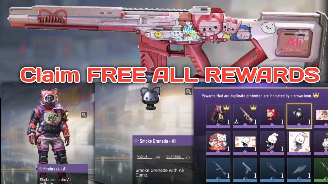 🤯 Did You Claim Free Firebreak Ali Character And Free Drh Ali Pay2Win ...