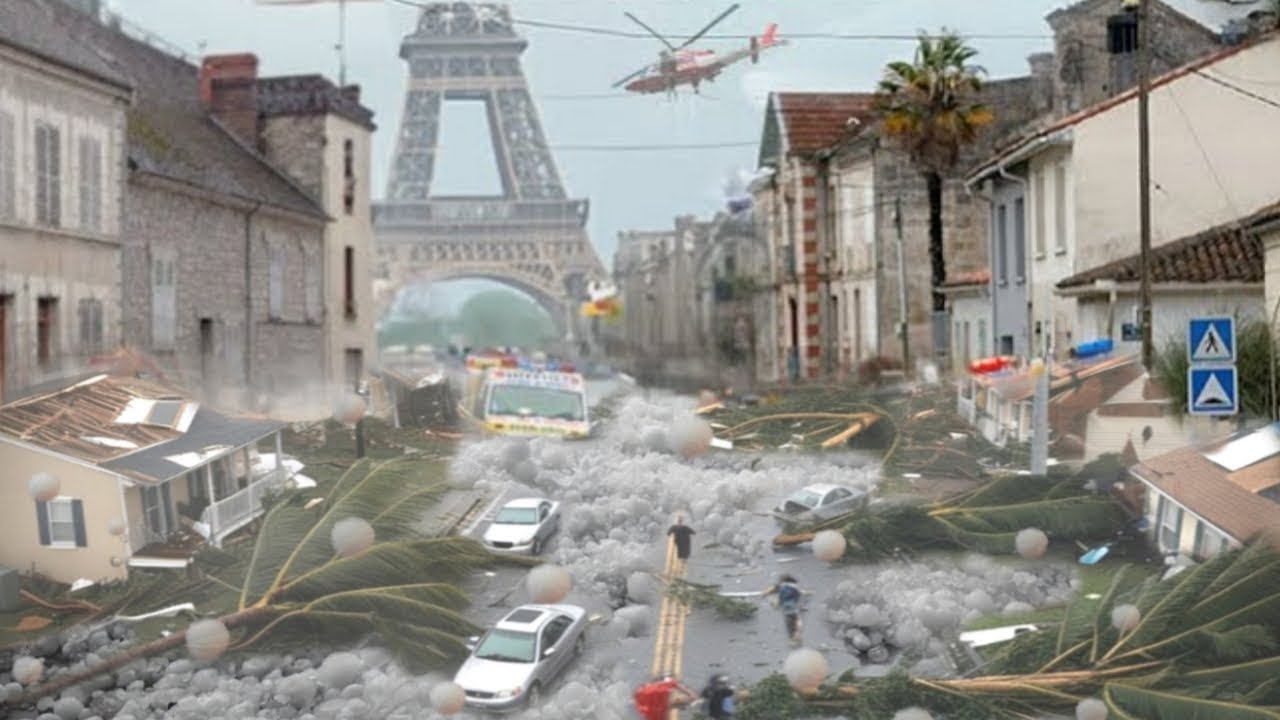 8 minutes ago, Chaos in Paris! The French capital was buried by a ...
