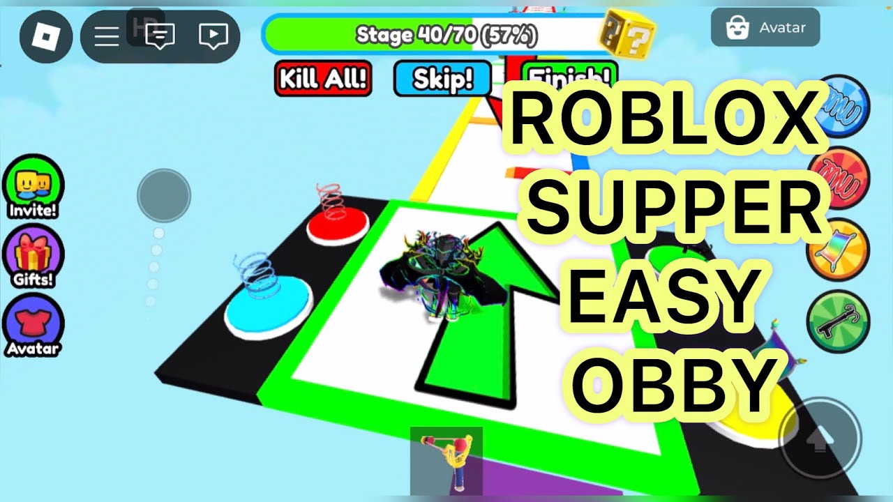 Roblox Supper Easy Obby | Watch Me Playing Roblox - YouTube