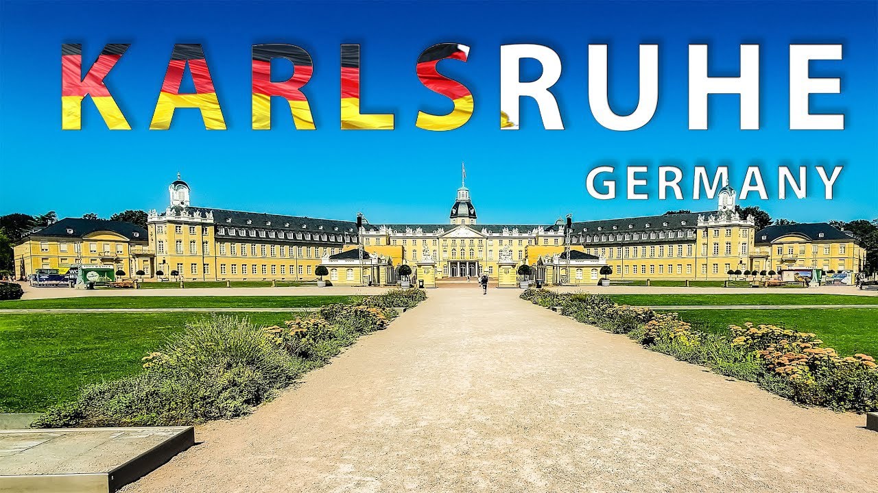 Karlsruhe Walking - Explore the City Center with Ambient Sounds | 4K ...