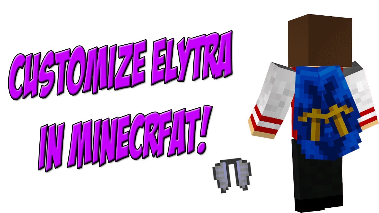 Minecraft Elytra Customisation (Optifine Mod) - YouTube