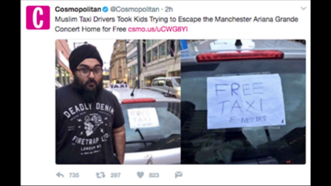 Cosmopolitan Posts Picture of A Sikh For Article About Muslim Cab ...