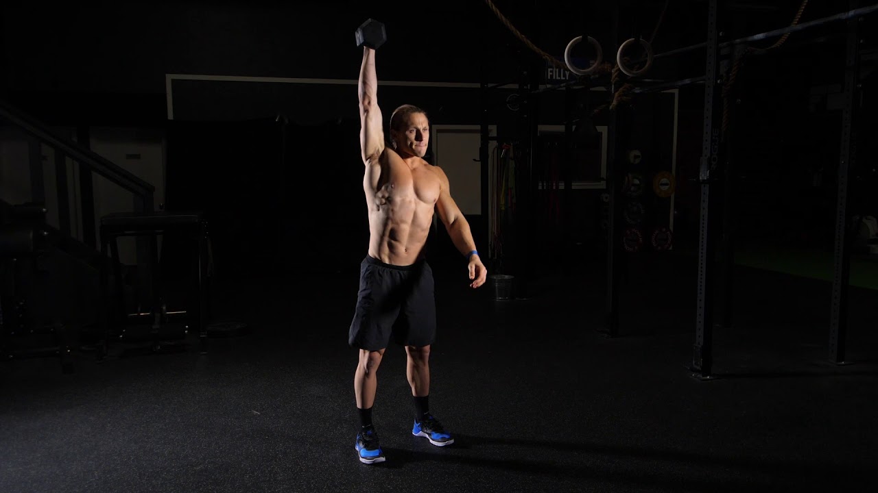 Alternating DB Power Snatch - YouTube