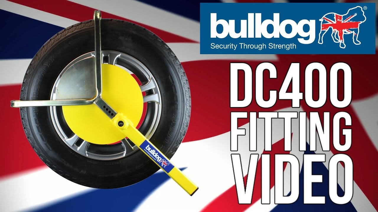 Bulldog DC400 High Security Wheel Clamp - YouTube