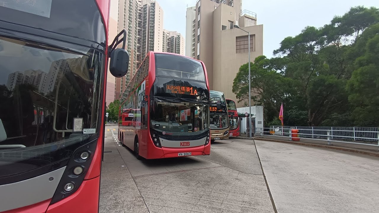 Hong Kong Bus KMB ATENU1500@ 1A 九龍巴士 Alexander Dennis Enviro500 MMCNew ...