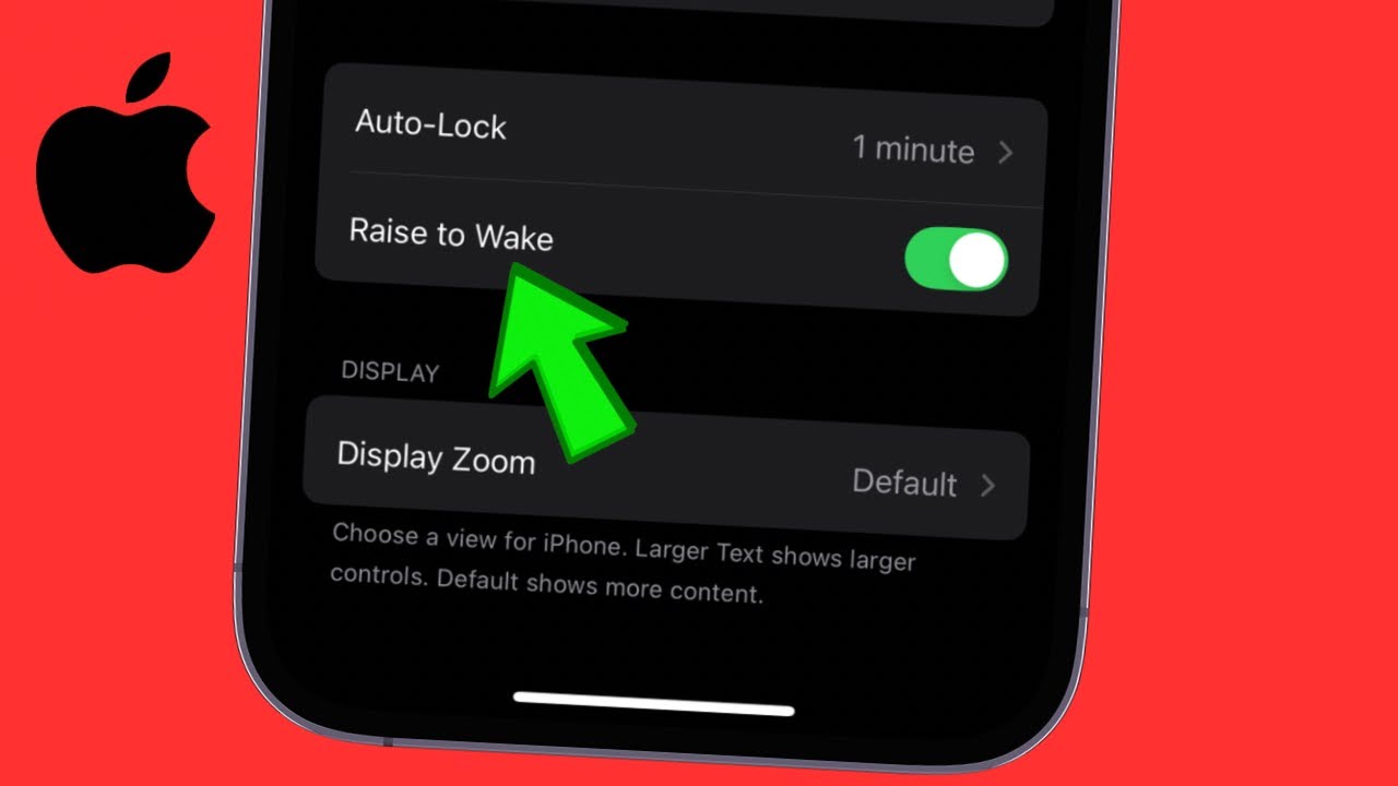 Iphone Me Raise To Wake Kya Hai | Iphone Raise To Wake | Iphone Raise ...
