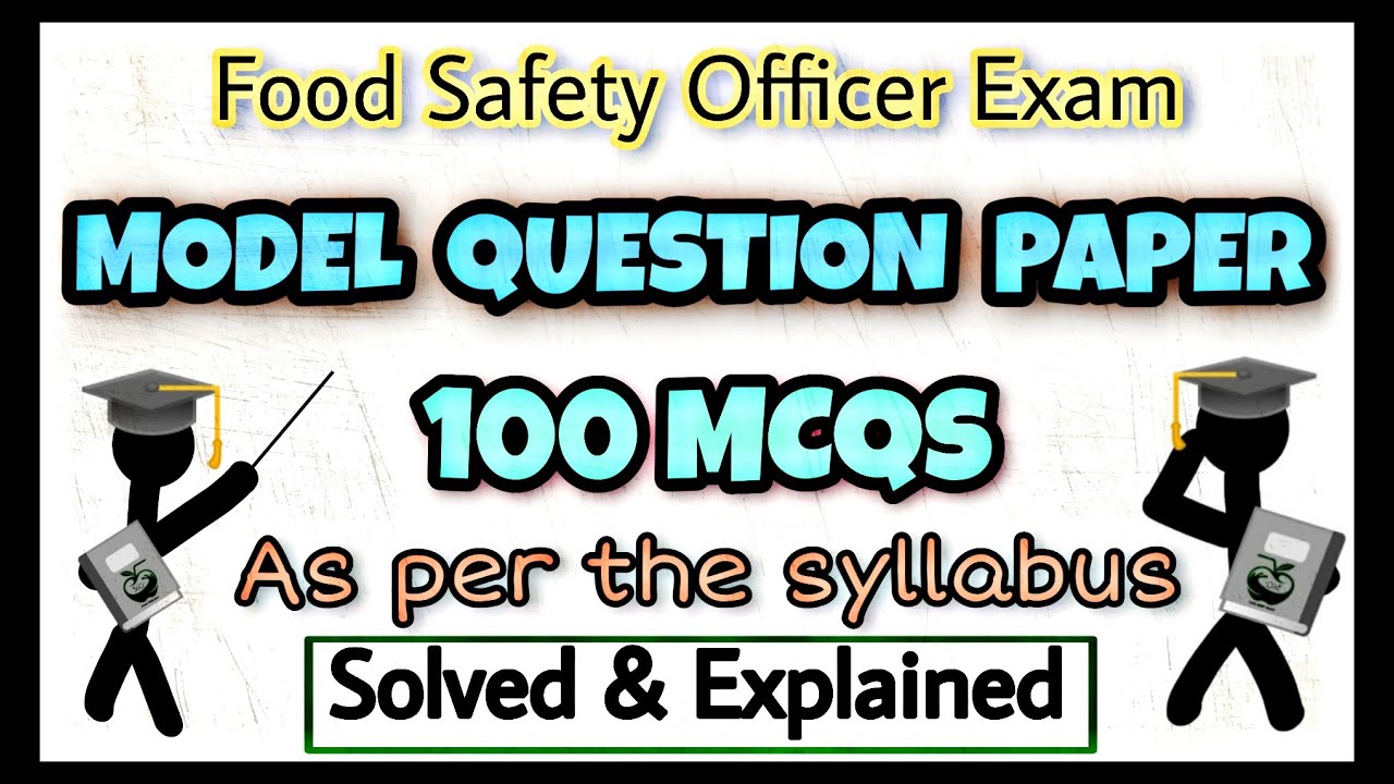FSO Exam Model Question Paper 📄 | FSO Mock Test | 100 MCQs as per the ...