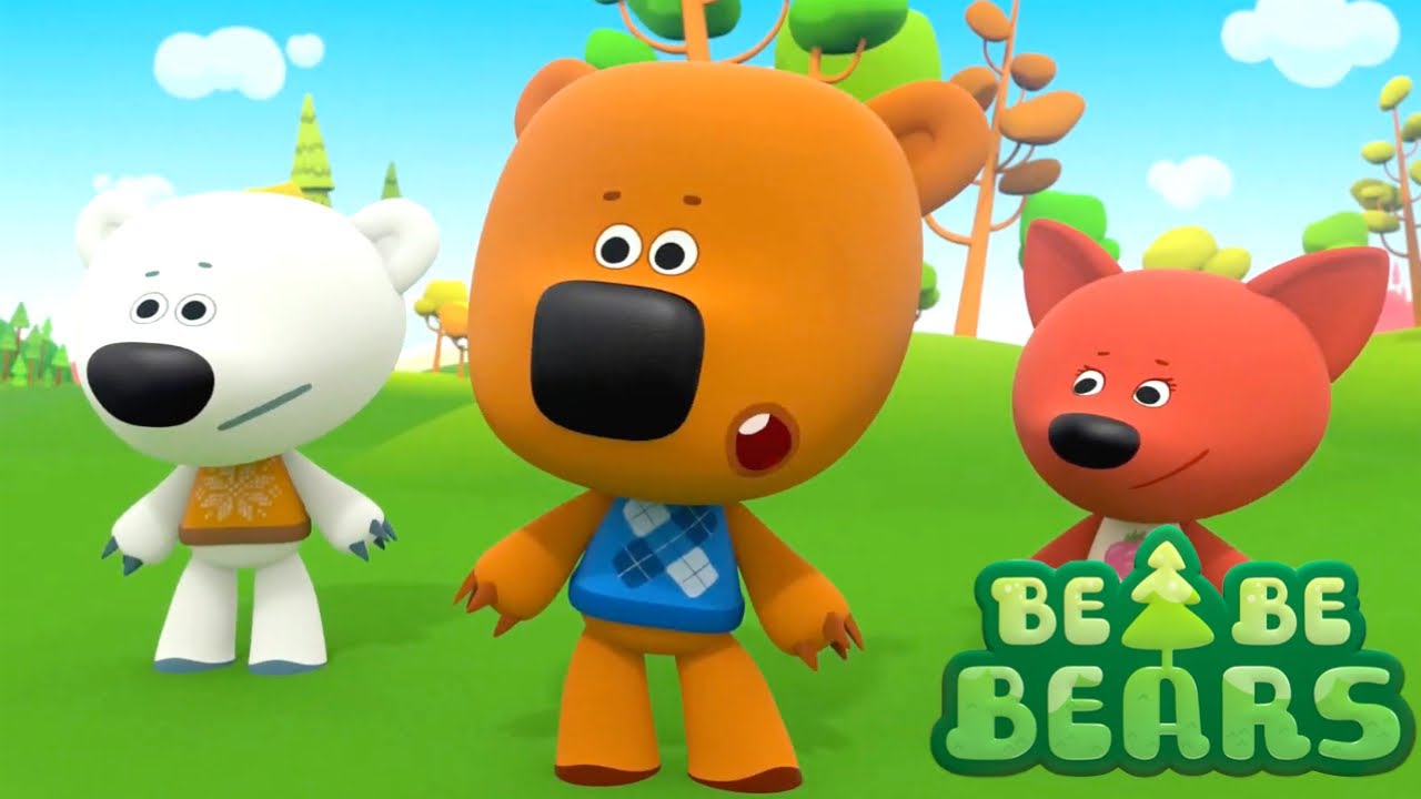 BE-BE-BEARS 🐻 Bjorn and Bucky 🦊 Everything machine 🐥 Funny Cartoons For ...