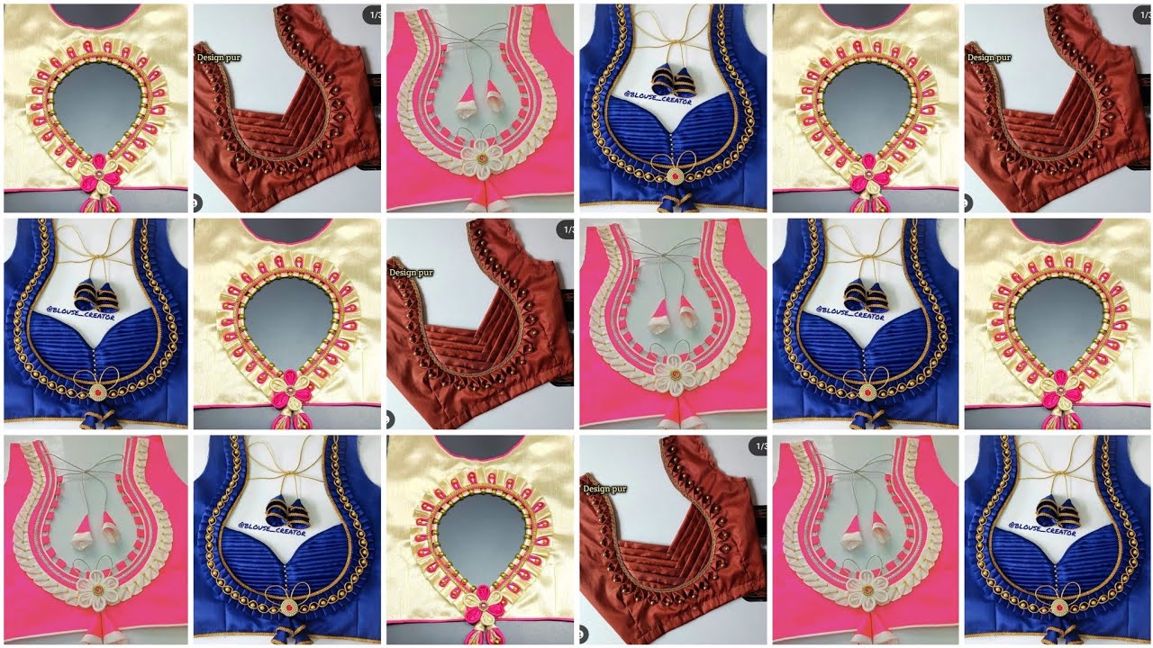 New Blouse Ki Design 2025/Blouse Back Neck Designs/Blouse Designs New ...