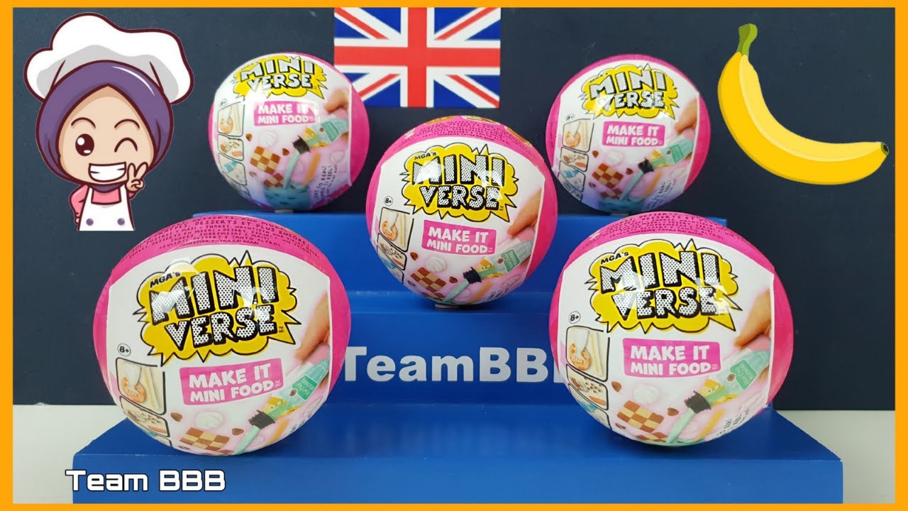MINIVERSE MONDAY! Make It Mini Food - Diner Series. Miniature resin ...