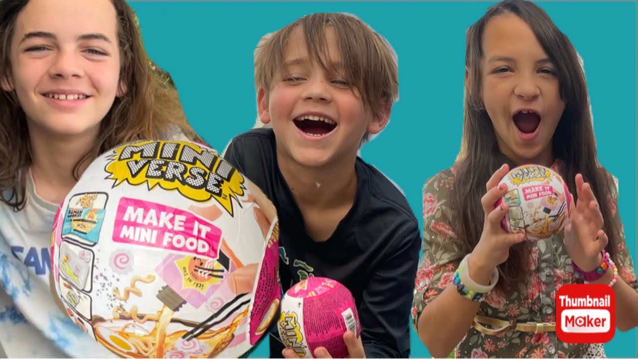Mini Verse Make It Mini Food Series 2! New Series! - YouTube
