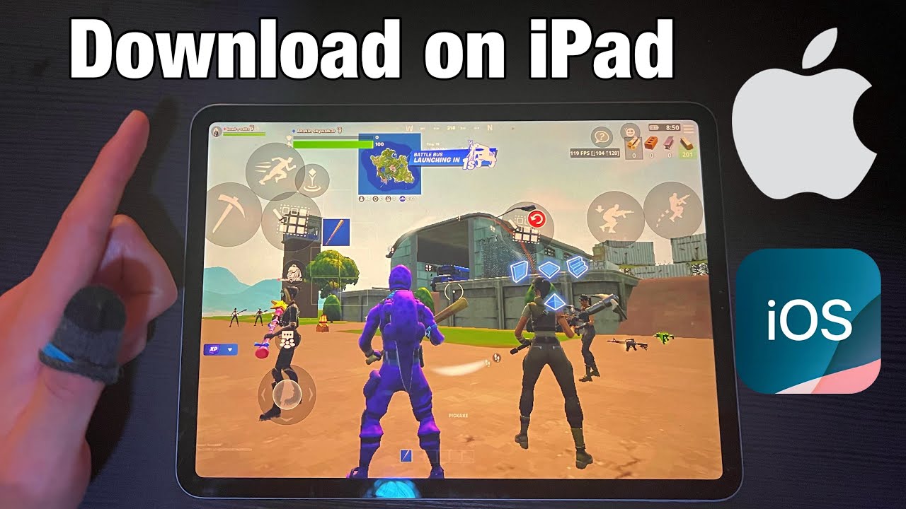 How to Get Fortnite on iPad - Chapter 5 Season 4 - YouTube