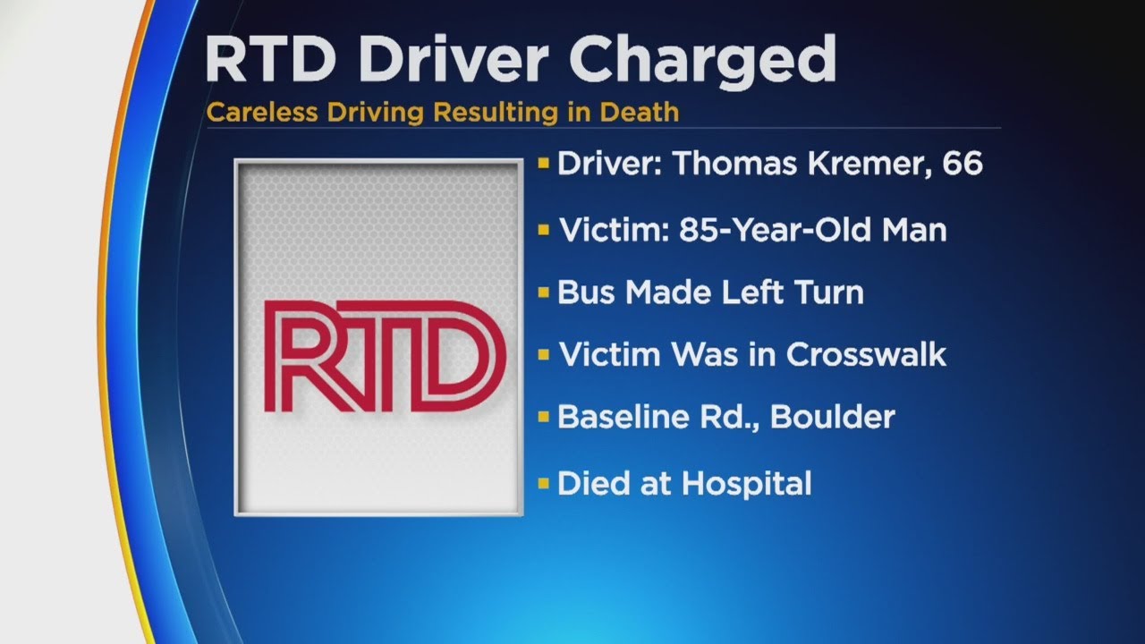RTD Driver Thomas Kremer Charged In Deadly Crash - YouTube